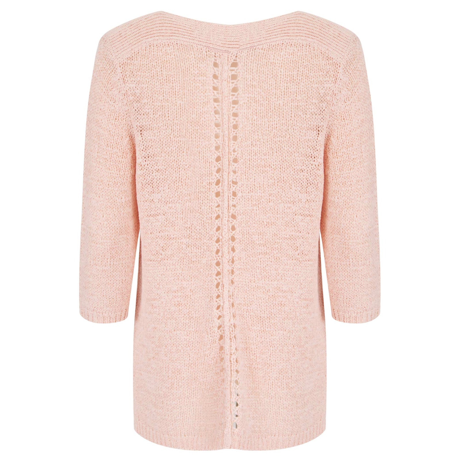 Amara Reya Pagent Tape Yarn Jumper - Rose