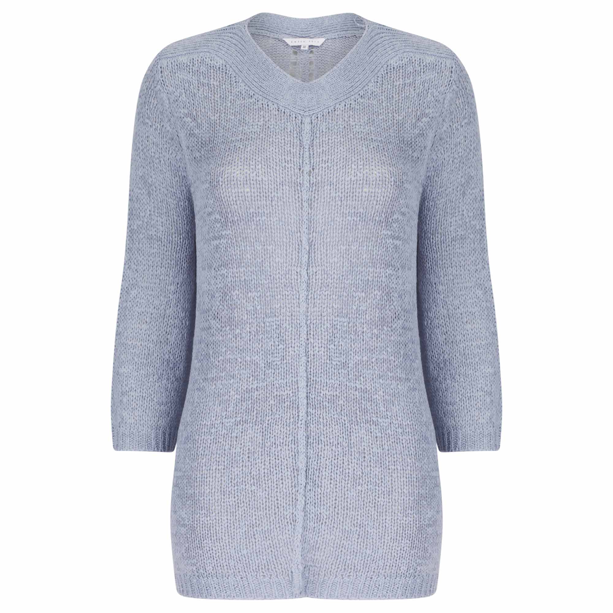 Amara Reya Pagent Tape Yarn Jumper - Blue