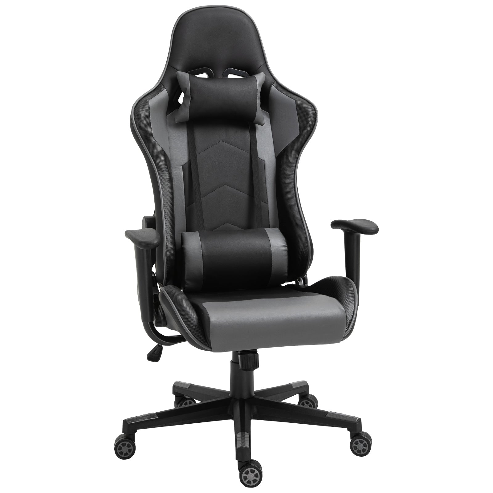 Vinsetto High Back Racing Gaming Chair Reclining Computer Chair w/ Hea